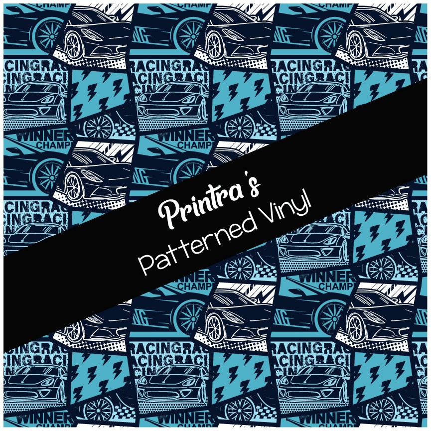 Speed Grid #02 Patterned Vinyl Sheet – HTV & Adhesive | Printra Vinyl